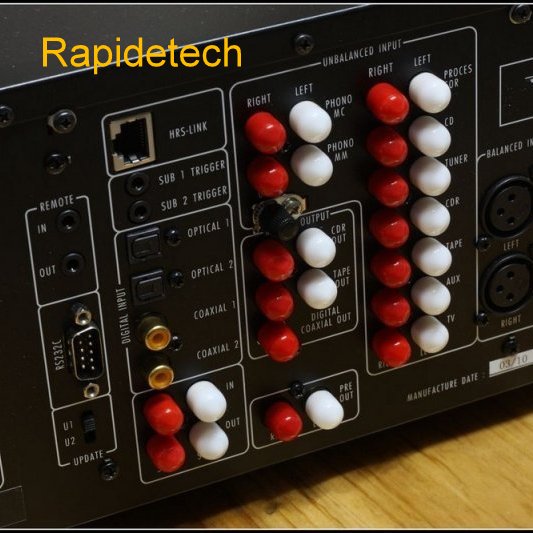 Kit de 20 capas protetores RCA silicone vermelhos e brancos - Rapidetech